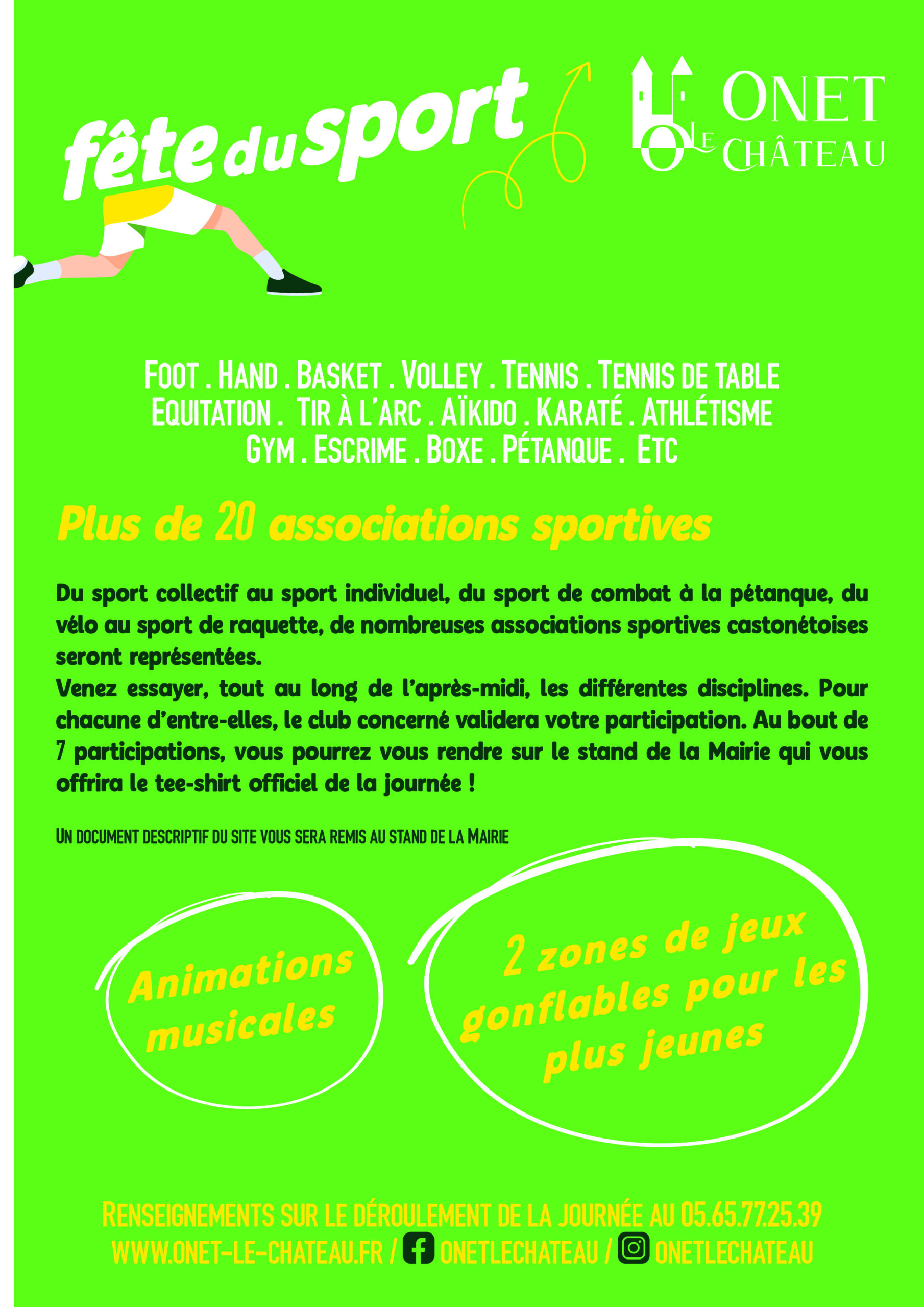 Fête du Sport - Onet-le-chateau