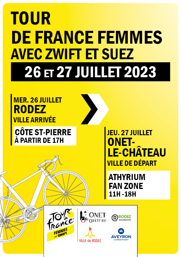 Tour de France Femmes : départ étape 5 Onet - Albi - Onet-le-chateau