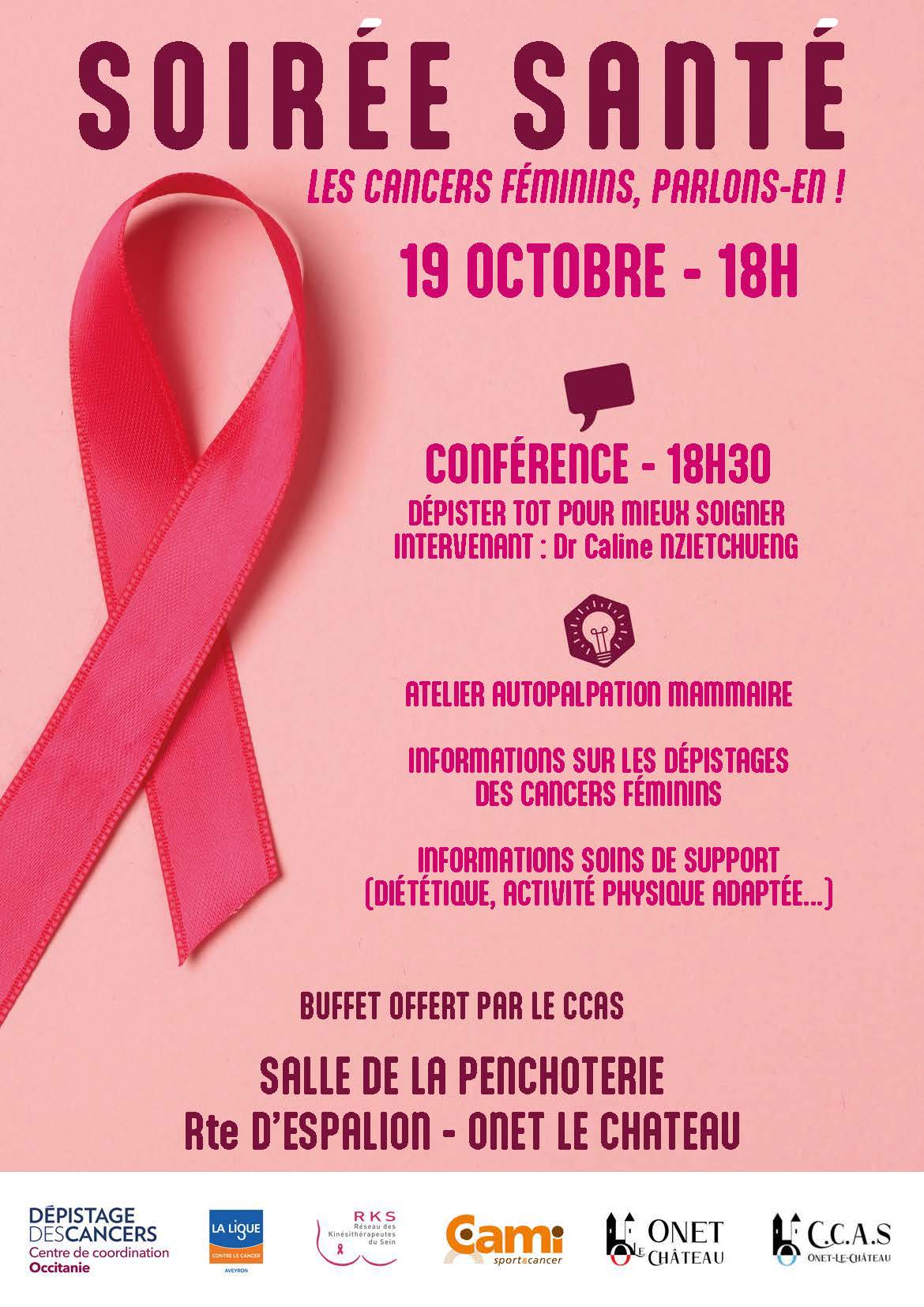 Soirée Octobre Rose - Onet-le-chateau Soirée Octobre Rose - Onet-le-chateau