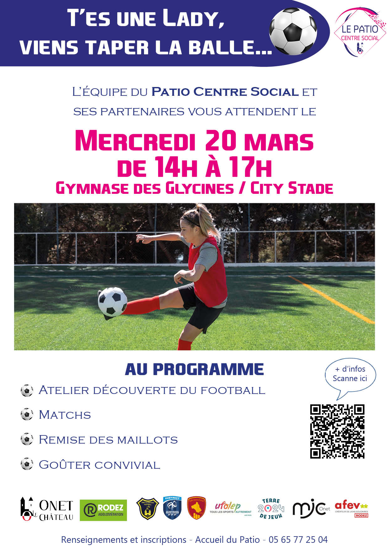 Pati’Onet Olympiques 2024 : Foot - Onet-le-chateau